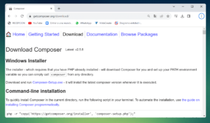 Qué es y cómo instalar Composer en Windows 10 - Norvic Software