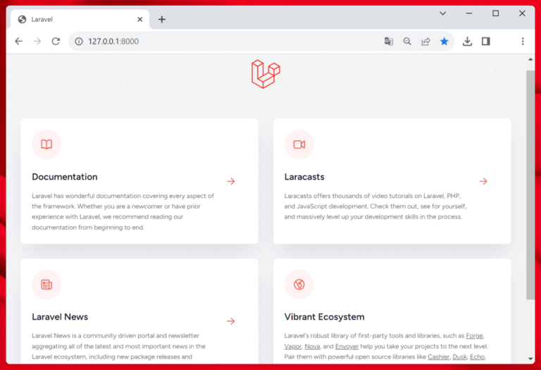 Instalación y configuración de Laravel - Norvic Software