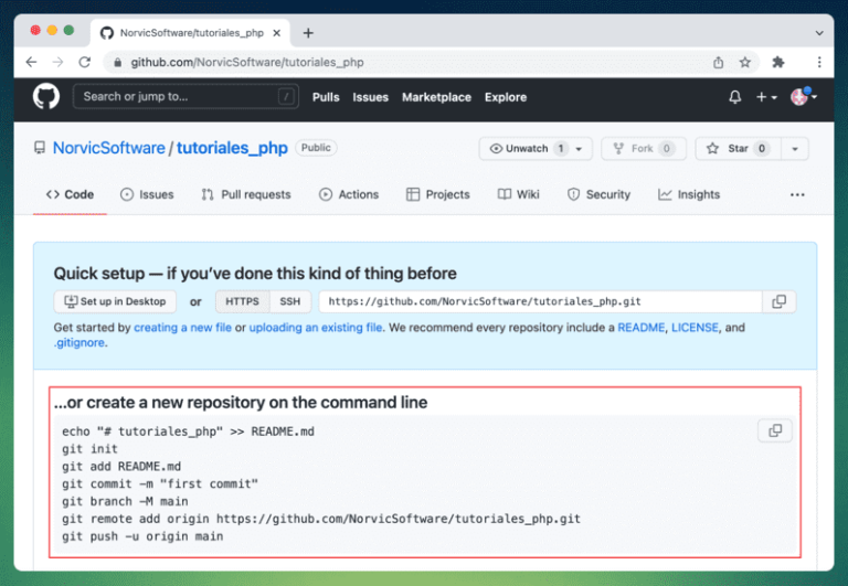 Como subir un proyecto a GitHub - Norvic Software
