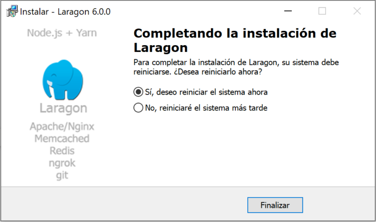 Instalación de Laragon en Windows - Norvic Software